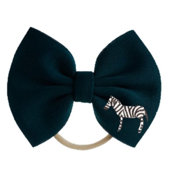 unbranded | Accessories | Safari Bow Baby Toddler Wild One Headband ...